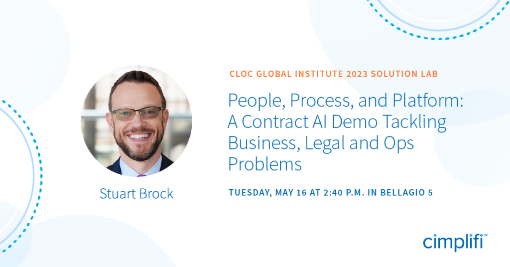 Cimplifi Session at CLOC | People, Process, and Platform - Cimplifi